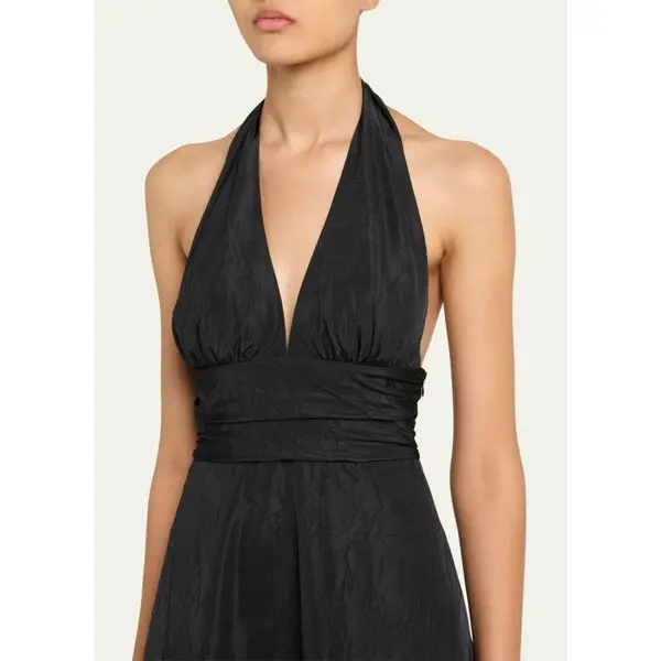 Bernadette Marilyn Camelia Embossed Midi Dress