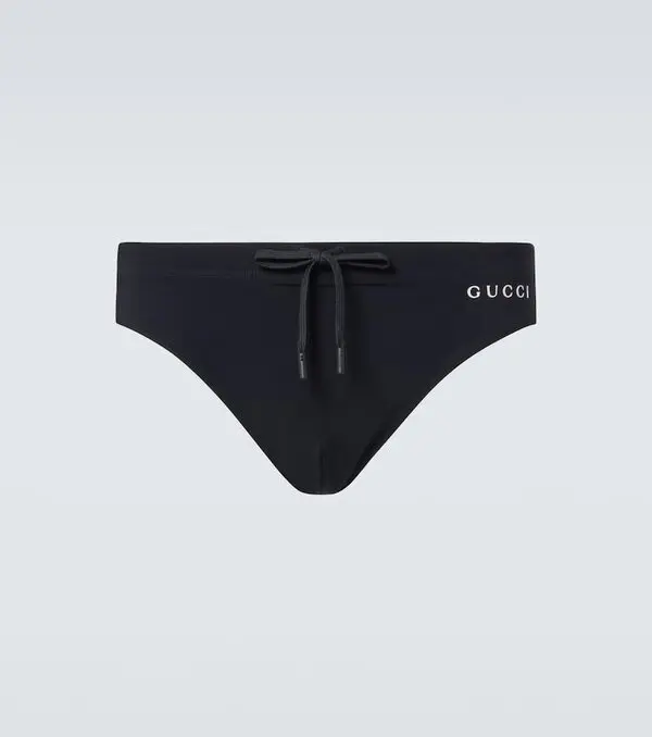 Gucci Logo Swim Briefs