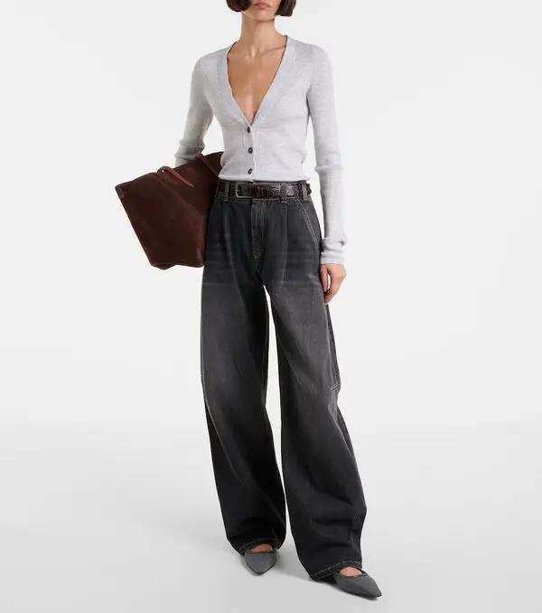 Brunello Cucinelli Monili Ballet Flats - Grey