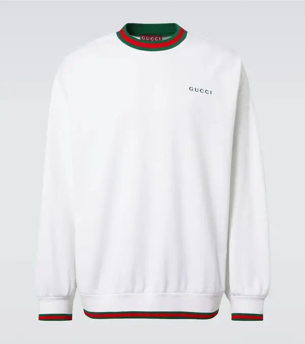 Gucci Logo Cotton-blend Sweatshirt