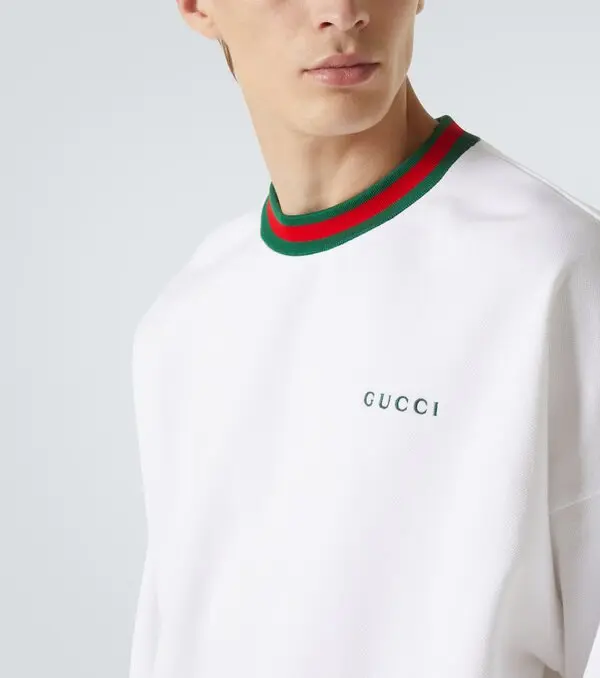 Gucci Logo Cotton-blend Sweatshirt