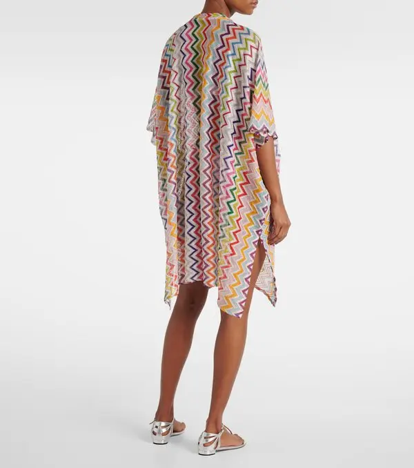 Missoni Zig Zag Semi-sheer Dress - Multicoloured