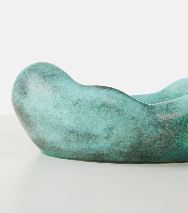 L'Objet Cenote Large Coupe Bowl - Blue