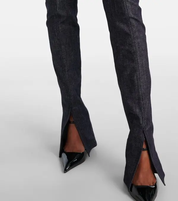 MUGLER High-rise Skinny Jeans