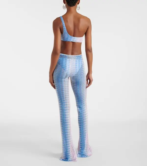Missoni Zig Zag High-rise Flared Pants