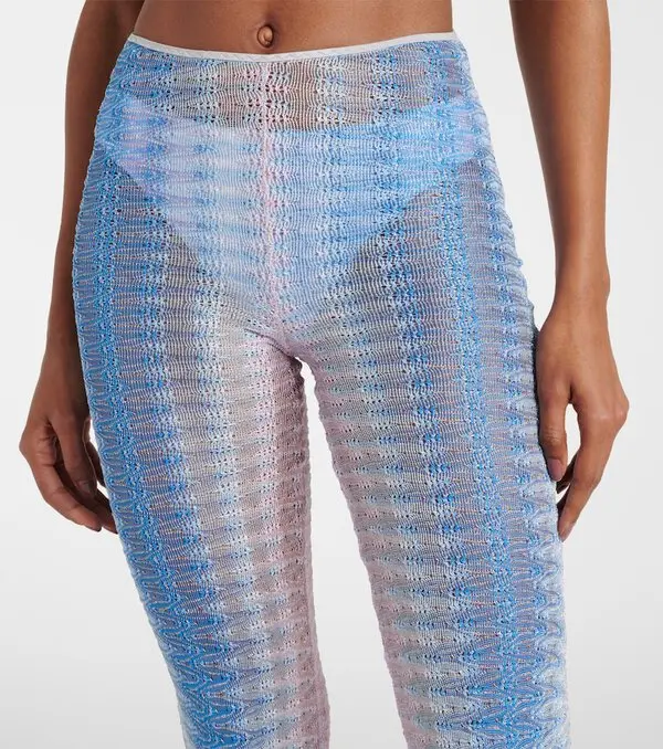 Missoni Semi-sheer Flared Pants