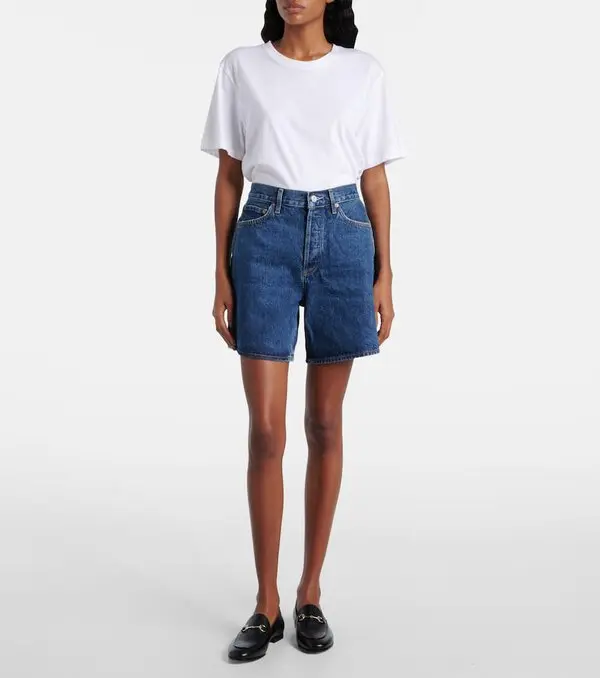 AGOLDE Dame Denim Shorts