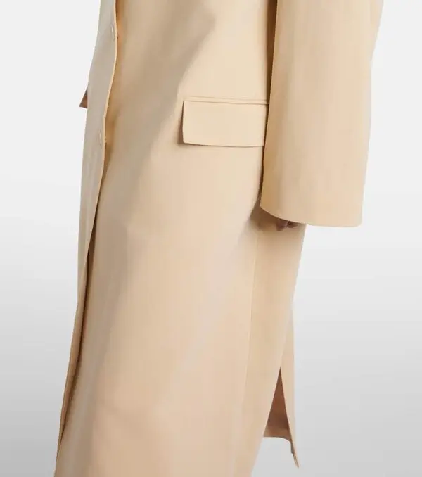 THE FRANKIE SHOP Tribeca Oversized Coat - Beige