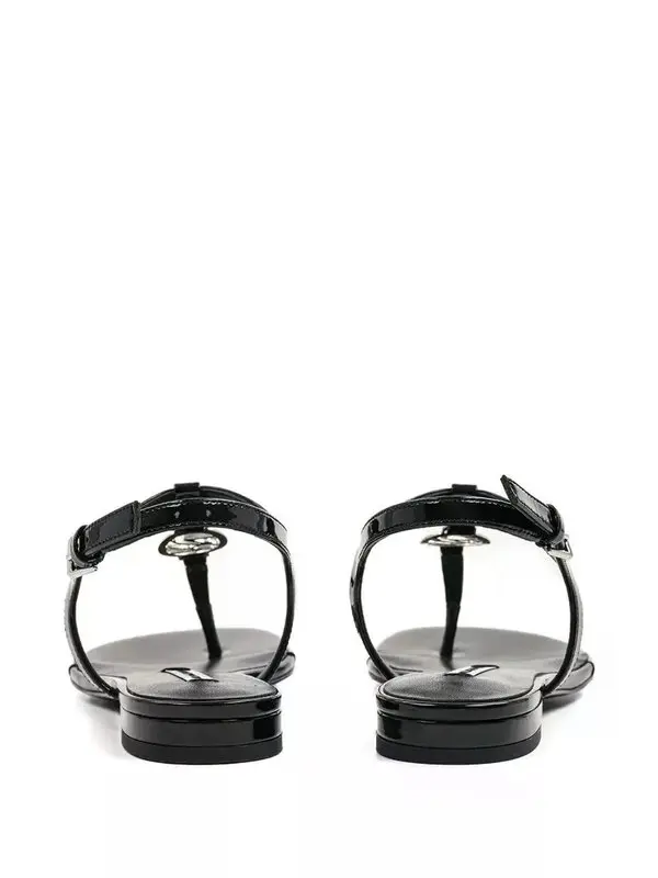 Karl Lagerfeld Logo-appliqué Sandals