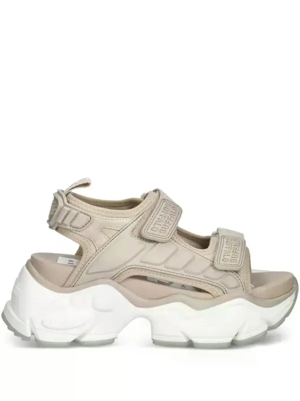 BUFFALO Binary Track Sandals - Neutrals