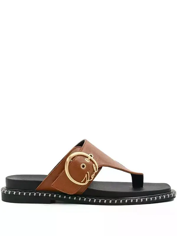 Karl Lagerfeld Leather Sandals
