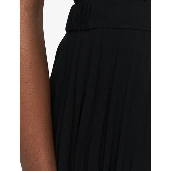 JOSEPH Anvers Pleated Wide-leg Trousers