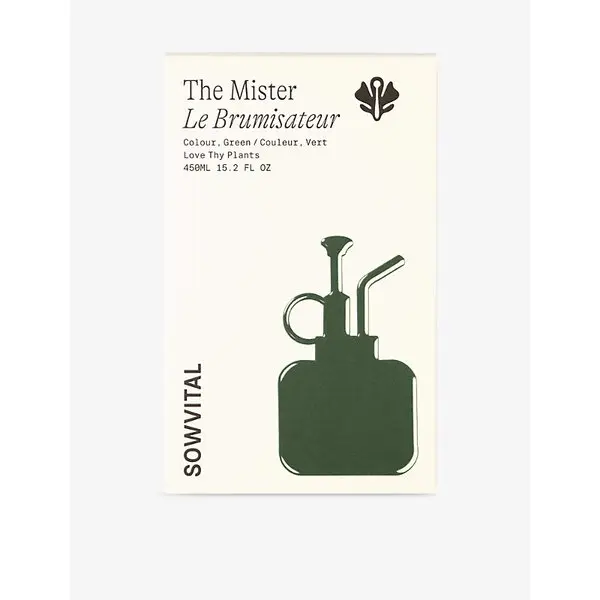 SOWVITAL The Mister Stainless-steel House Plant Mister - Green