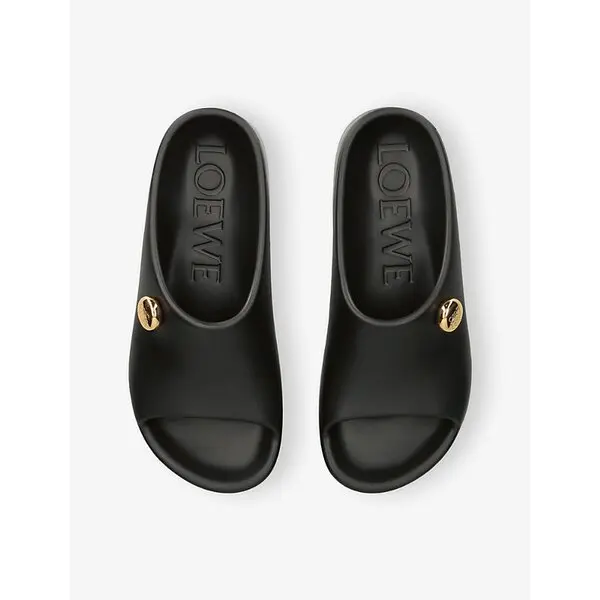 Loewe Foam Anagram Pebble Slides