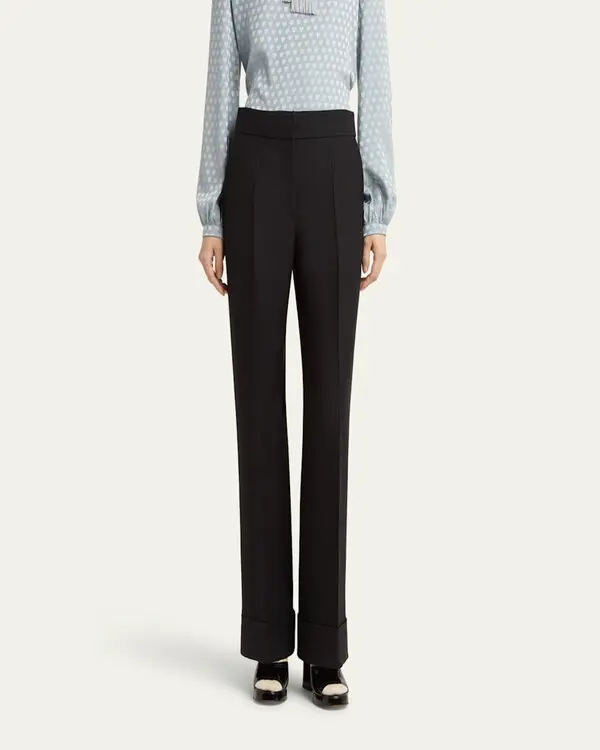 Valentino Garavani Crepe Couture Trousers