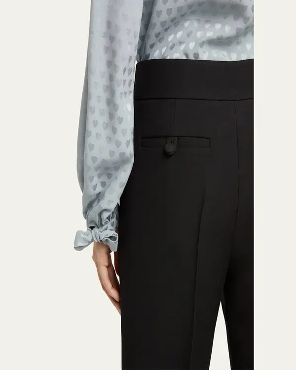 Valentino Garavani Crepe Couture Trousers