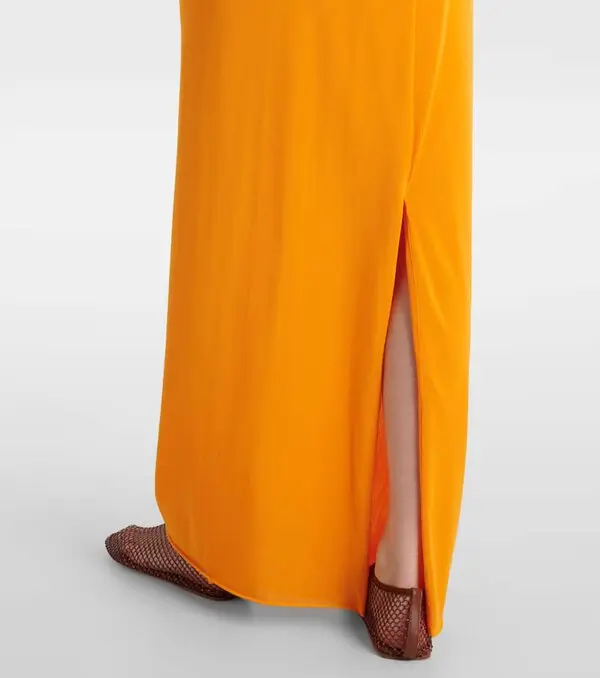 Christopher Esber Venus Cutout Maxi Dress - Orange