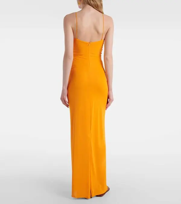 Christopher Esber Venus Cutout Maxi Dress - Orange
