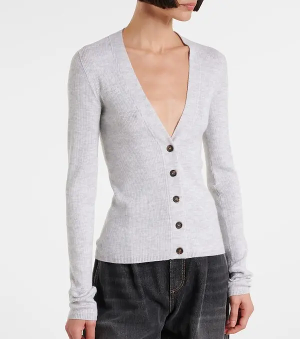 Brunello Cucinelli Ribbed-knit Cardigan