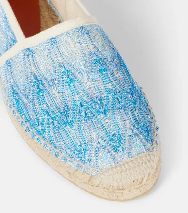 Missoni Zigzag Ombre Espadrilles - Blue