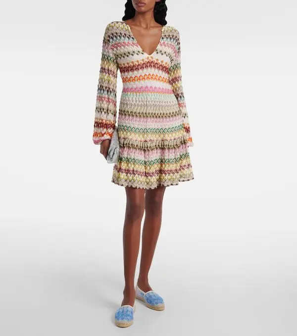 Missoni Zigzag Ombre Espadrilles - Blue