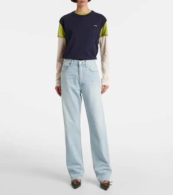 AGOLDE Kelly High-rise Straight Jeans