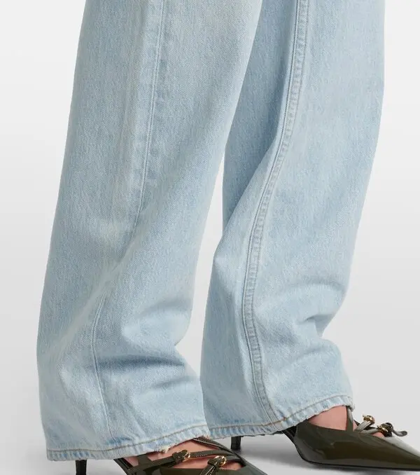 AGOLDE Kelly High-rise Straight Jeans