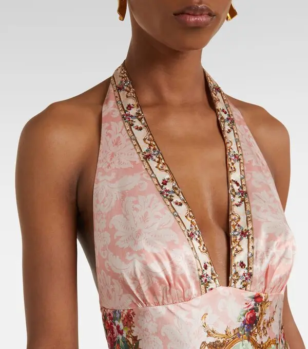 Camilla Queens Quarters Printed Maxi Dress