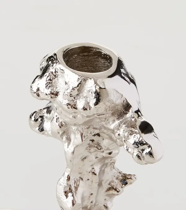 POLSPOTTEN Drip Small Aluminium Candle Holder Pascal Smelik - Metallic
