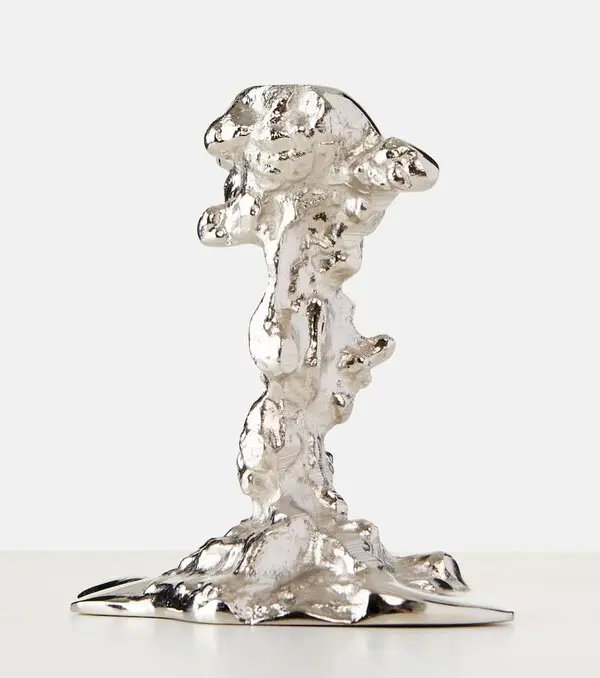 POLSPOTTEN Drip Small Aluminium Candle Holder Pascal Smelik - Metallic