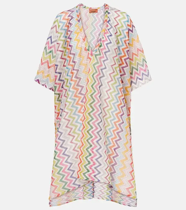 Missoni Zig Zag Semi-sheer Dress - Multicoloured
