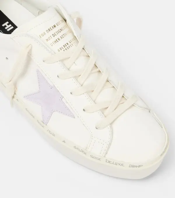 GOLDEN GOOSE Hi Star Suede Sneakers