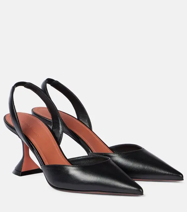 Amina Muaddi Holli 70 Slingback Pumps