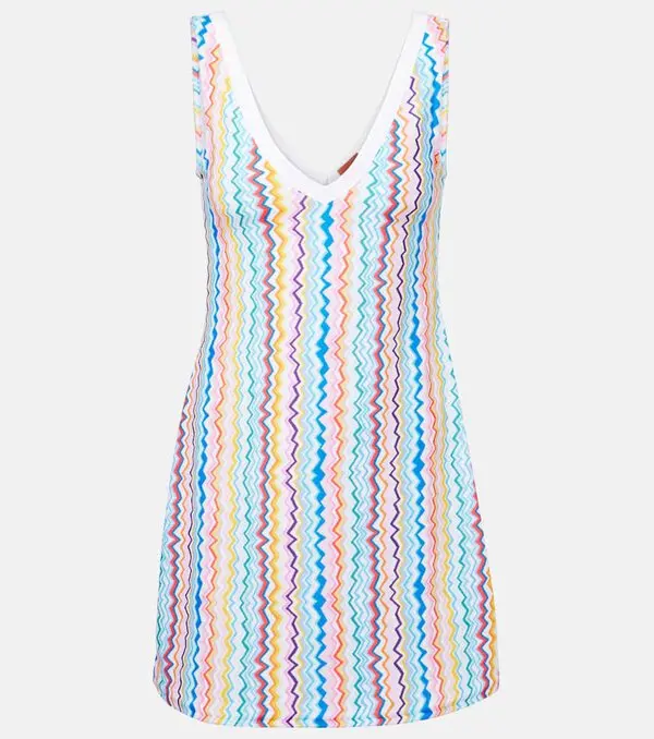 Missoni Zigzag Minidress - Multicoloured