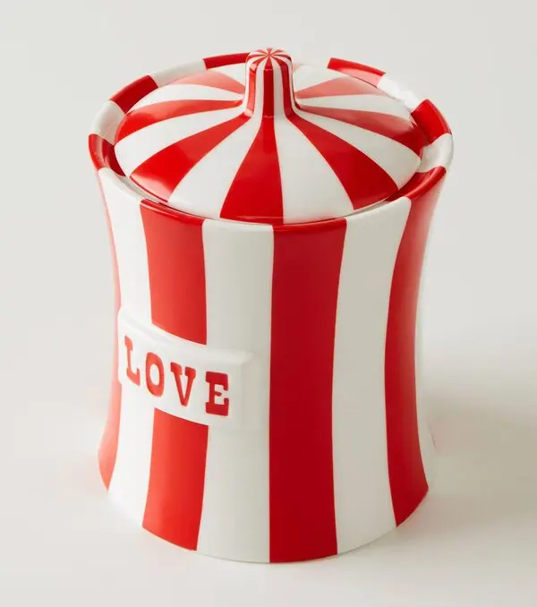 Jonathan Adler Vice Love Ceramic Container