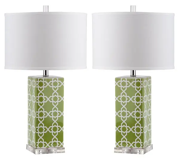 VALERIE PARR HILL Quatrefoil Table Lamp Valerie - One-color