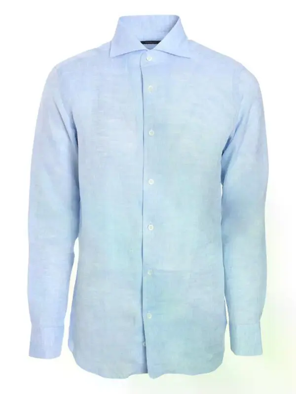 TOMBOLINI Linen Shirt - Blue