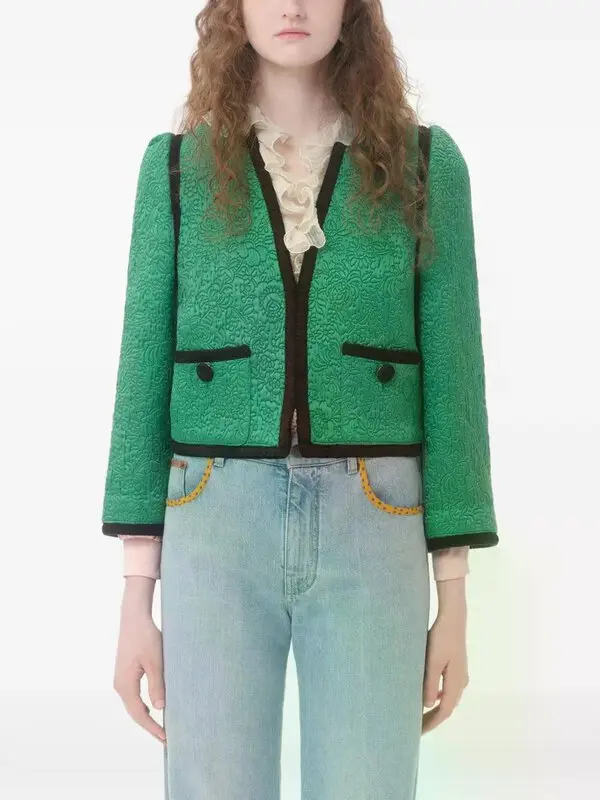 Valentino Garavani Après L'hiver Matelassé Jacket