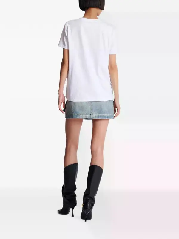 Balmain Chain-print Cotton T-shirt