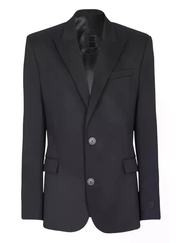 Balmain Wool Blazer - Black