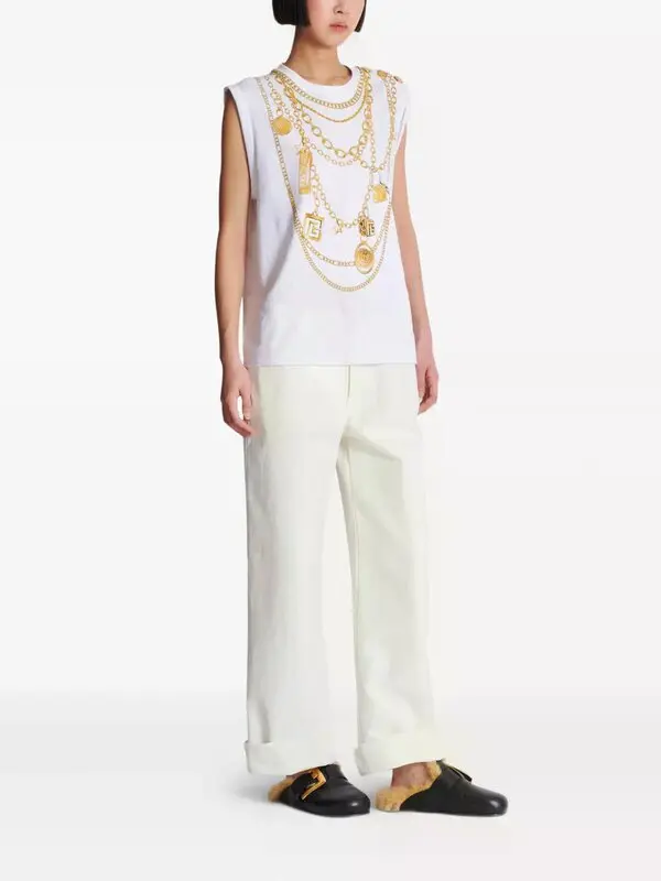 Balmain Printed Vest