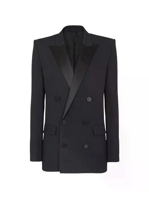 Balmain Cotton Blazer - Black