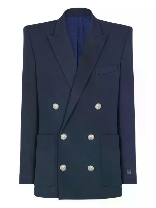 Balmain Grain De Poudre Blazer