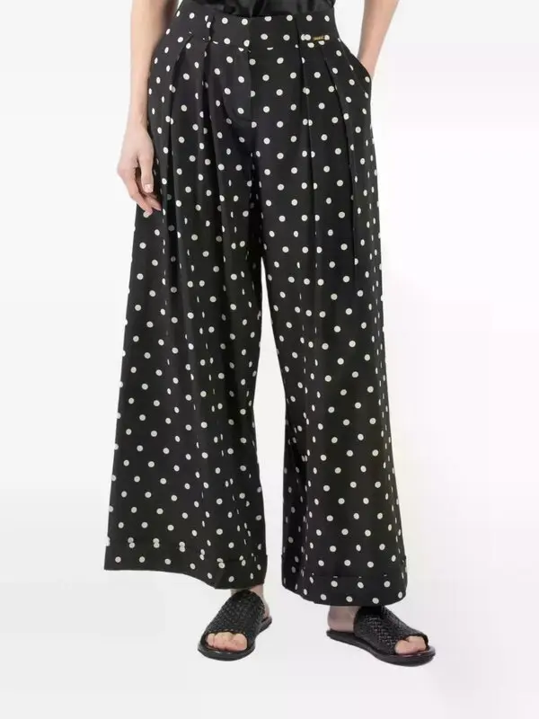 Françoise Mila Polka-dot Trousers