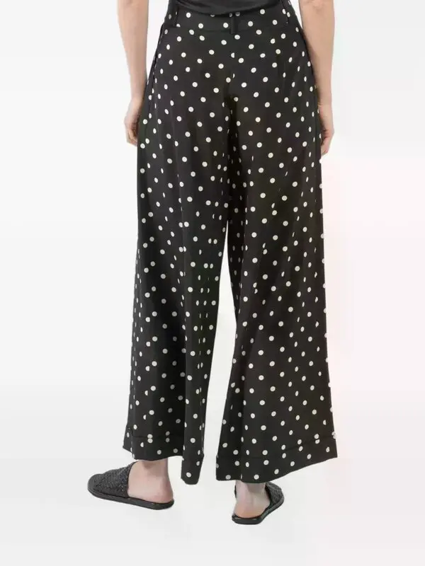 Françoise Mila Polka-dot Trousers