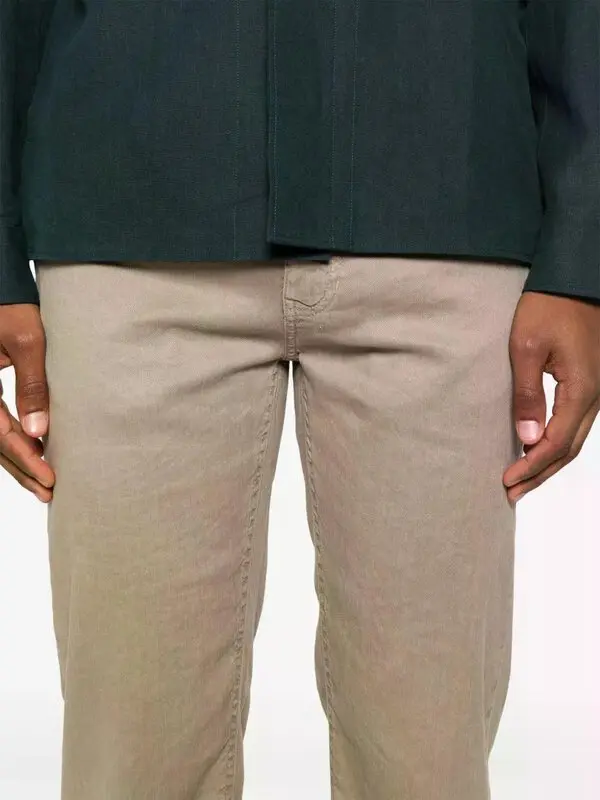 Zegna Cotton Trousers - Brown