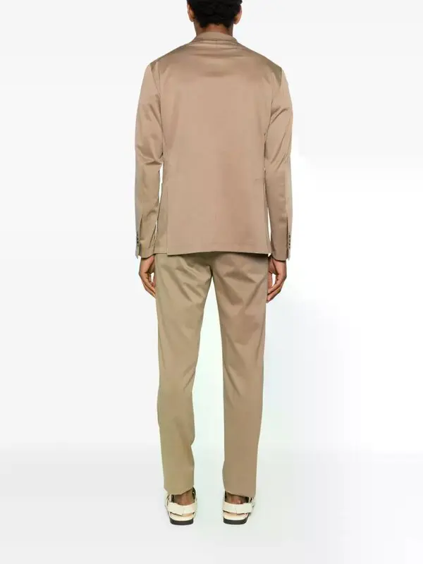 Tagliatore Single-breasted Suit - Brown