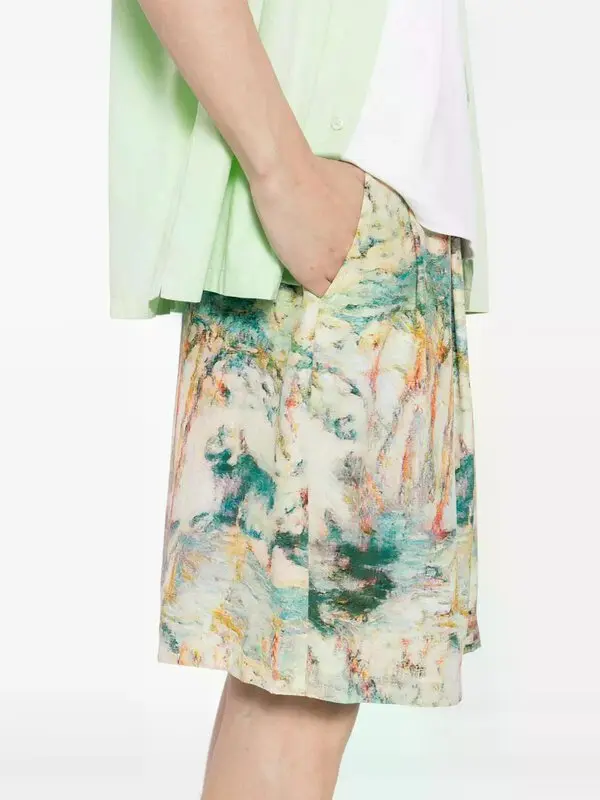 TAAKK Graphic-printed Shorts