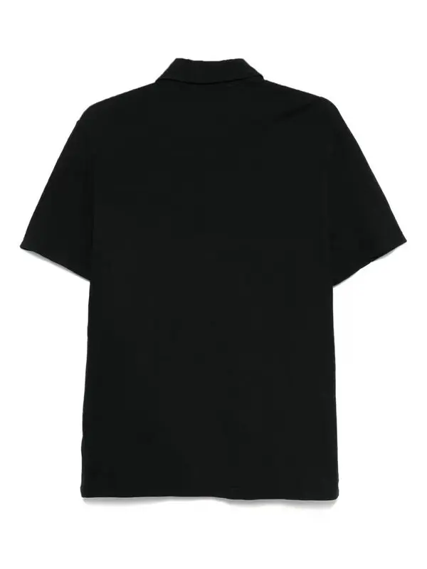 DONDUP Cotton Polo Shirt - Black
