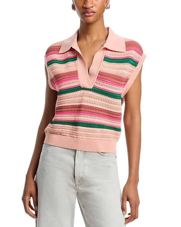 Essentiel Antwerp Striped Knit Top